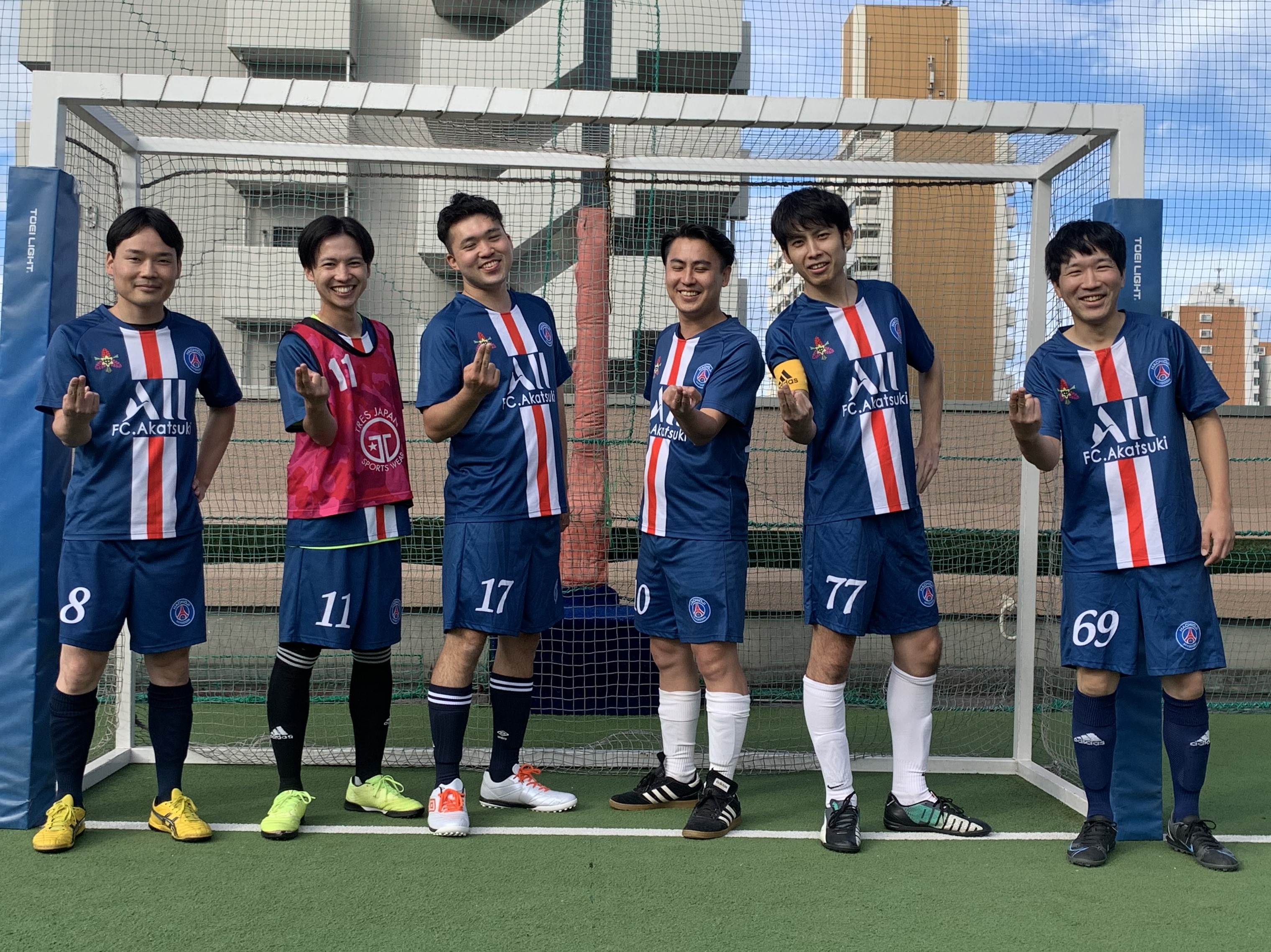 大会結果 | フットサルコート品川 | 品川区の屋上フットサルコート